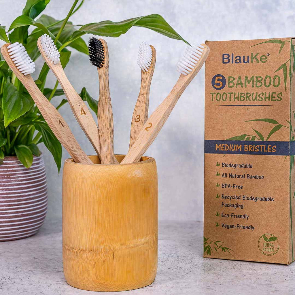 10 Benefits of Bamboo Toothbrushes Over Plastic Ones – BlauKe